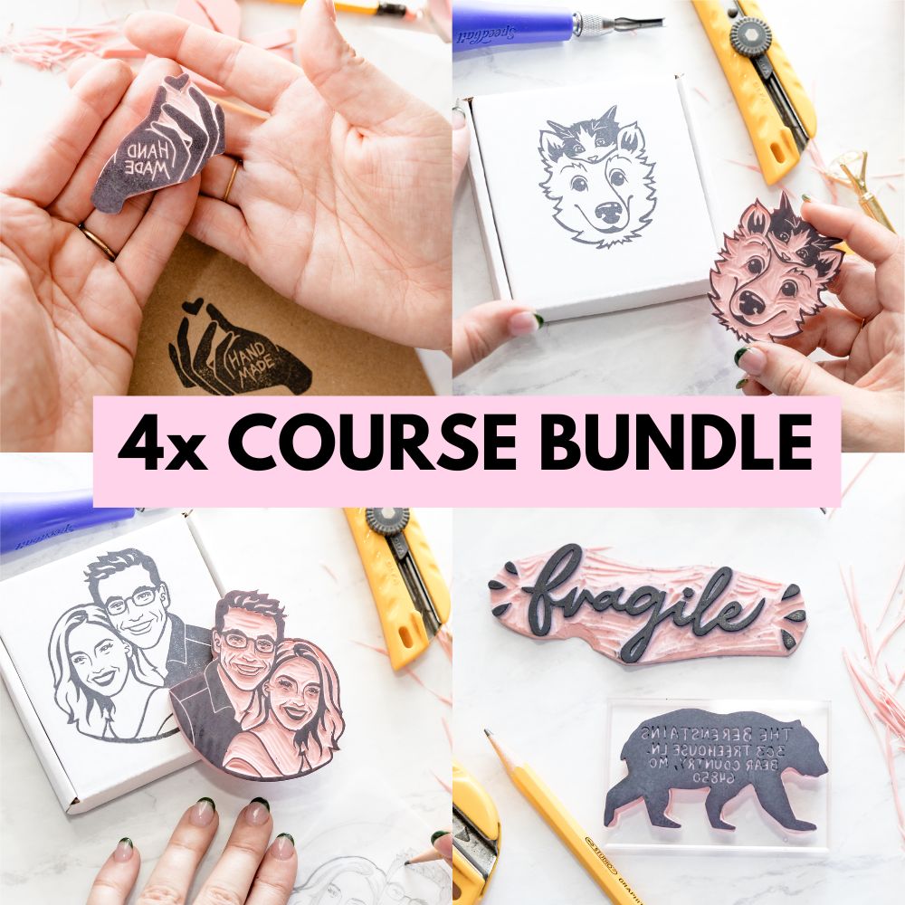 Ultimate Stamp Carving Course Bundle – Salt and Paper
