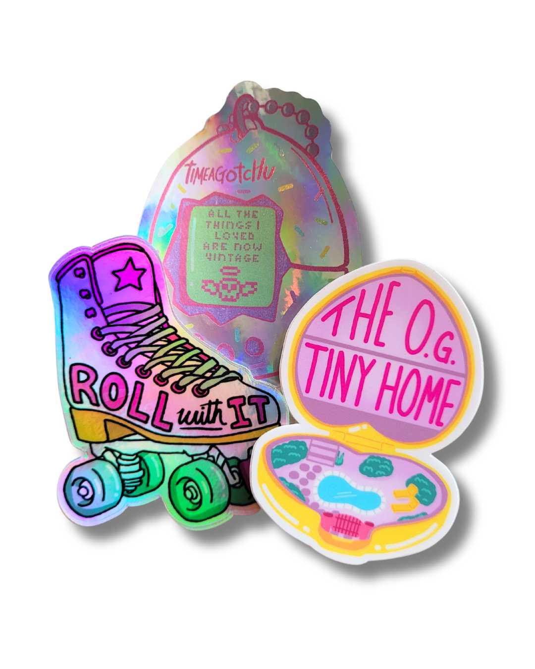 Millennial Vibes Sticker Pack (3) | Salt & Paper – Salt and Paper